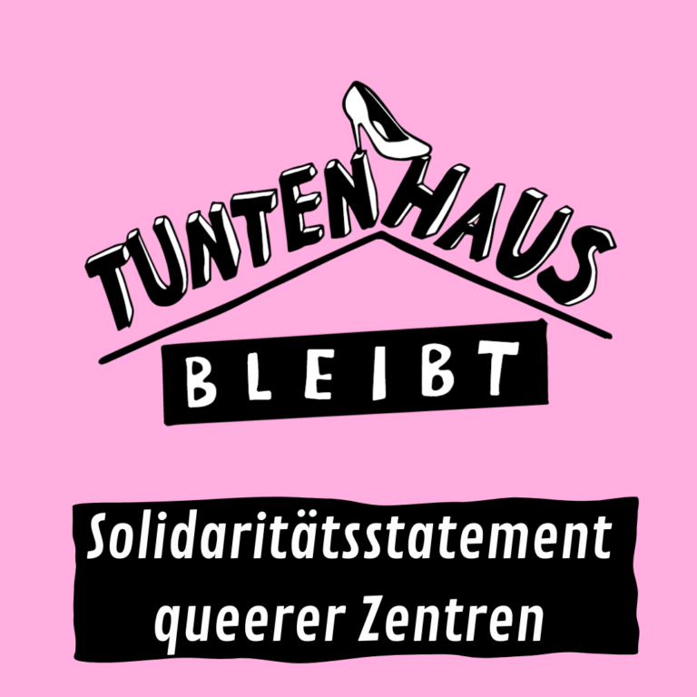 Tuntenhaus Bleibt! – Queeres Zentrum Marburg